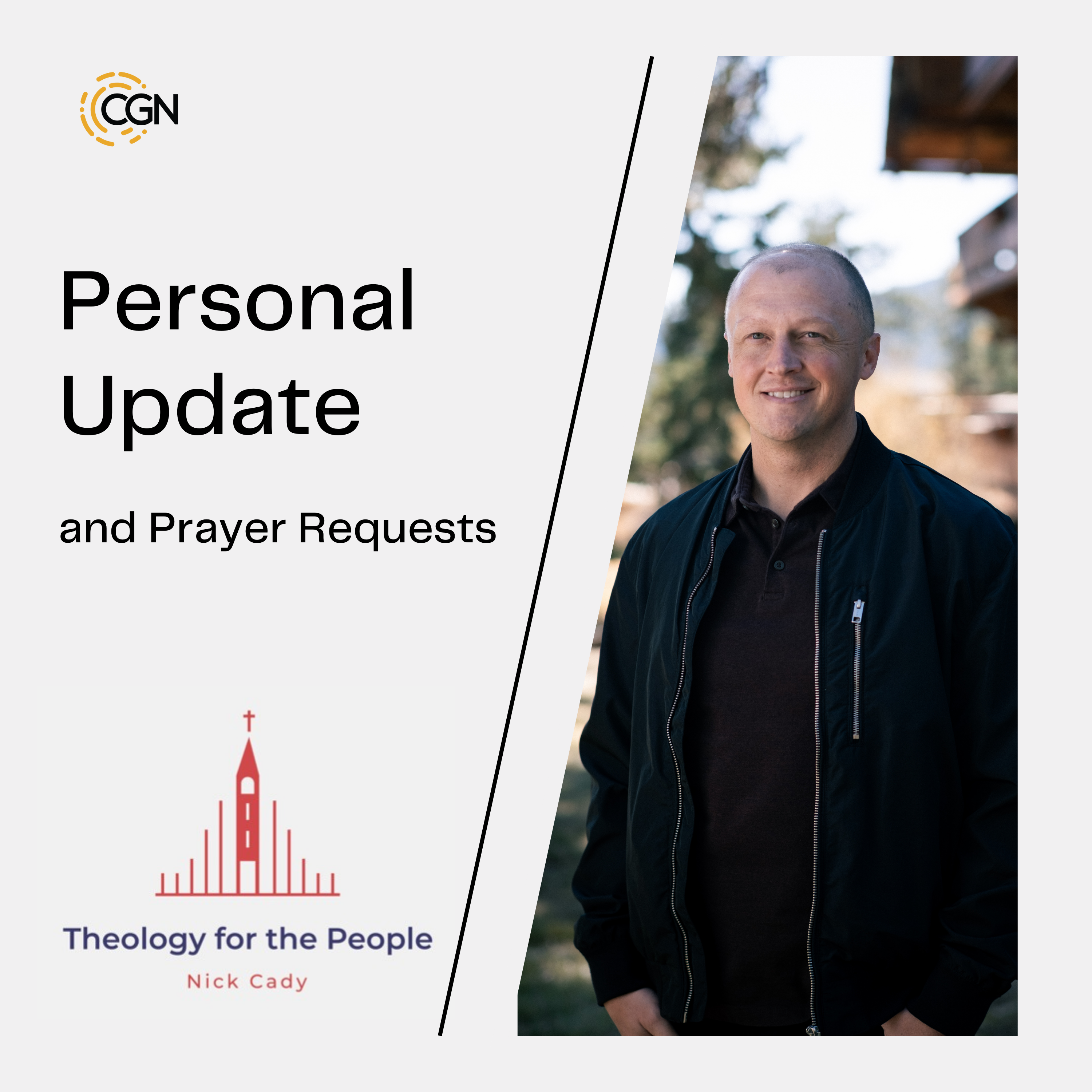 Personal Update – Theology for the People